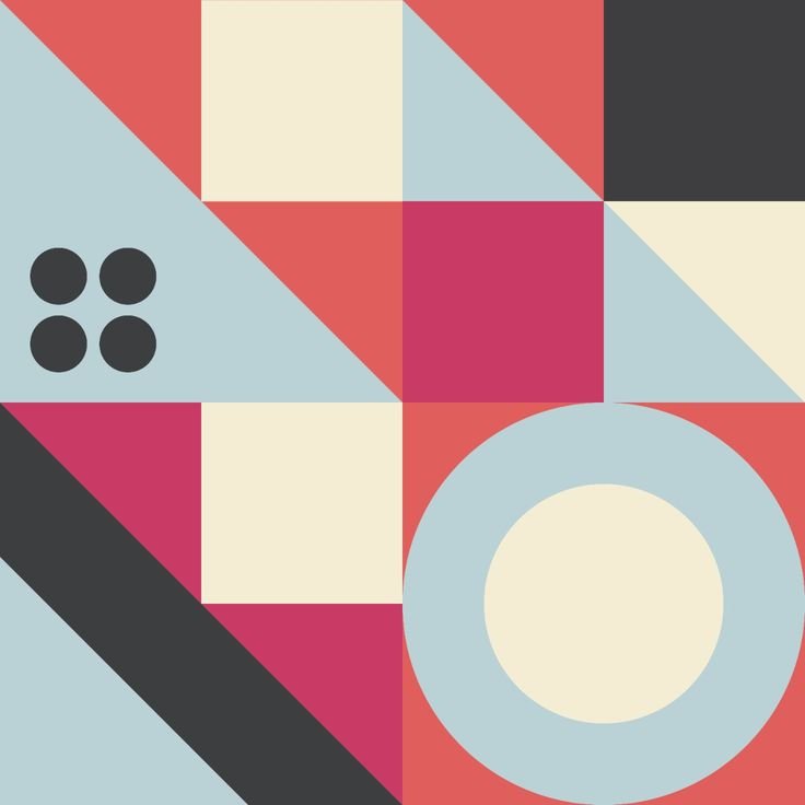 Solve Geometry canvas jigsaw puzzle online with 100 pieces