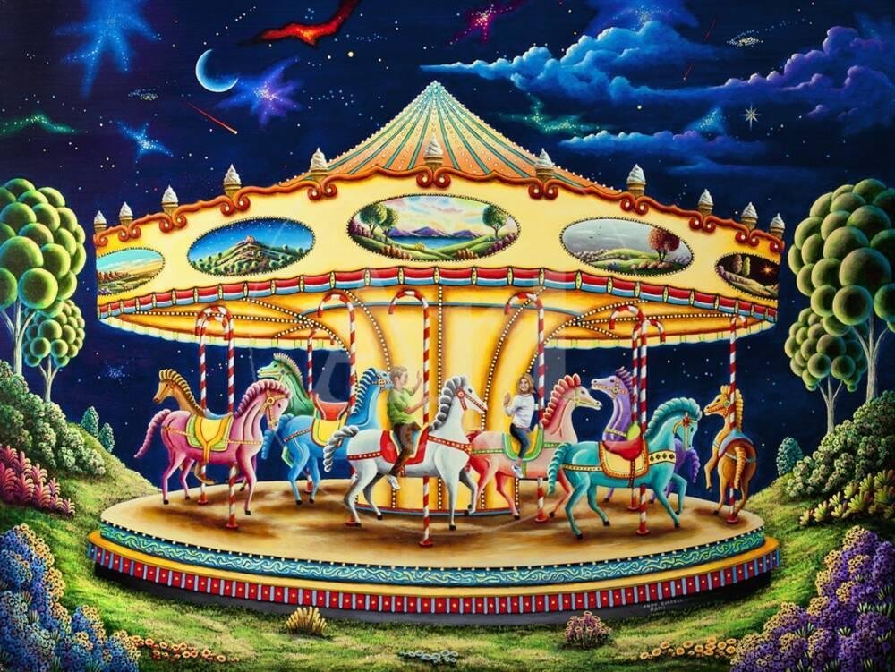Solve Carousel-Dreams_ jigsaw puzzle online with 192 pieces