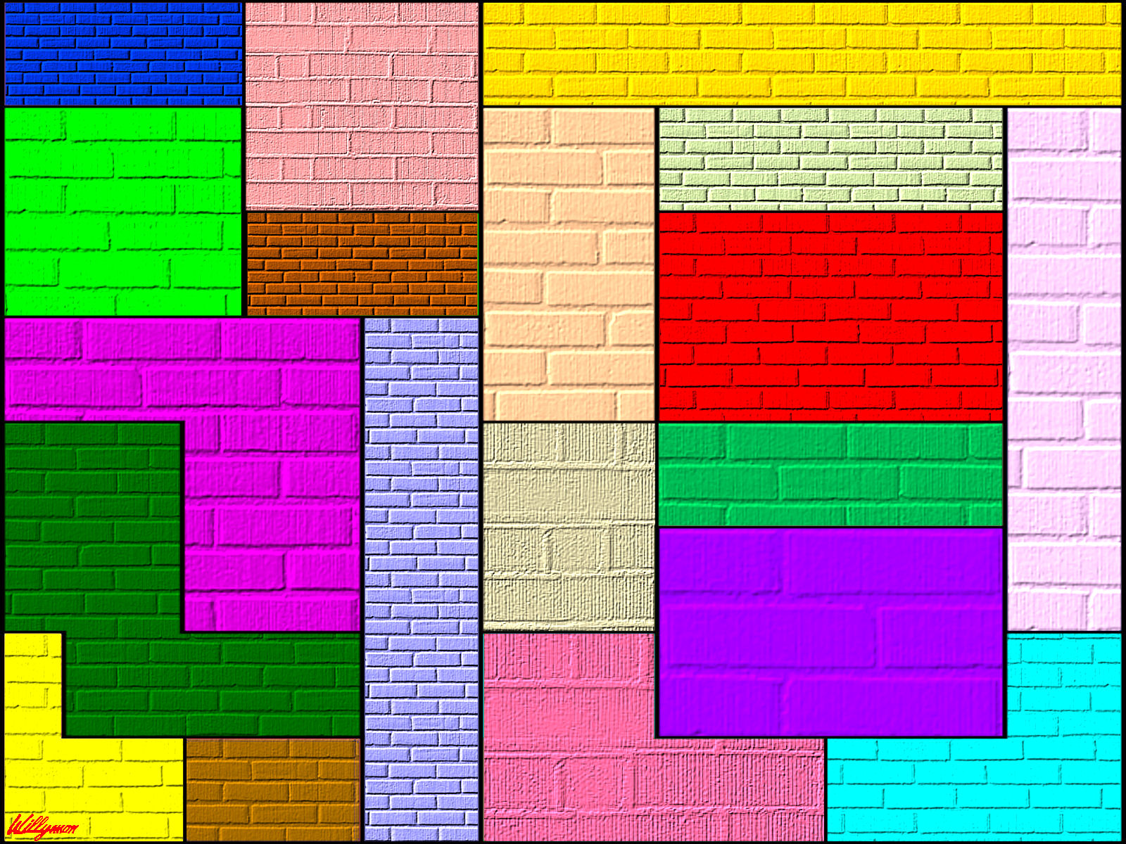 Solve brick puzzle jigsaw puzzle online with 540 pieces