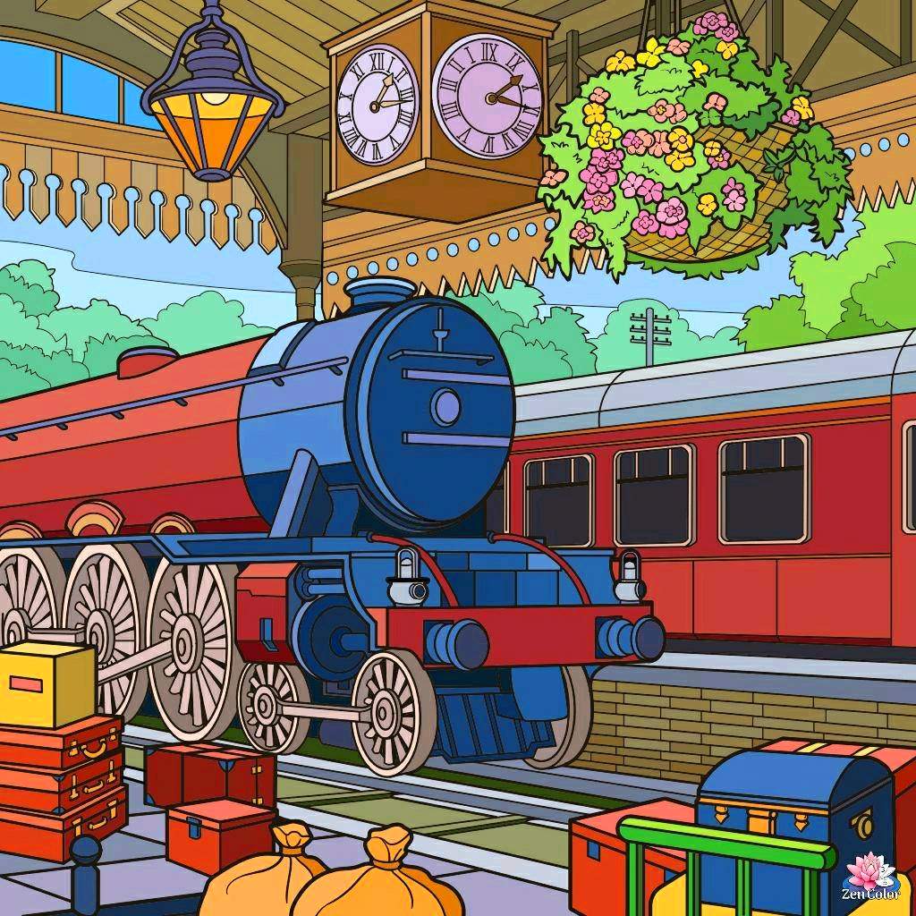 Solve 271 Zen Color jigsaw puzzle online with 64 pieces