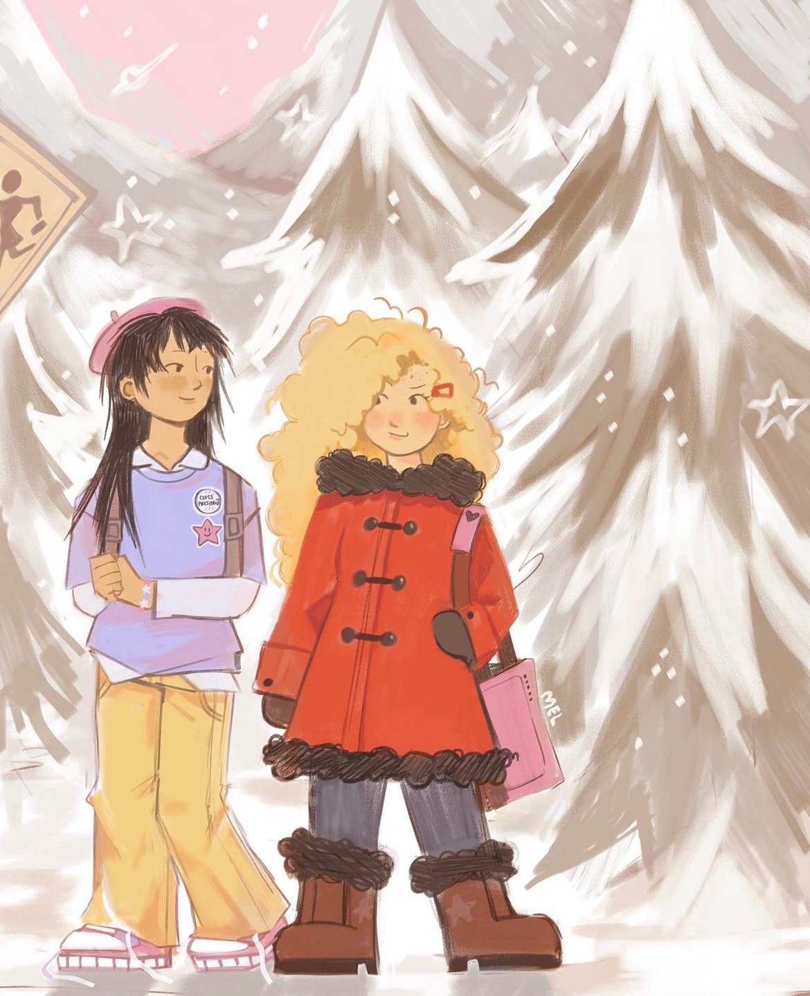 Solve Wendy and Bebe from South Park jigsaw puzzle online with 180 pieces