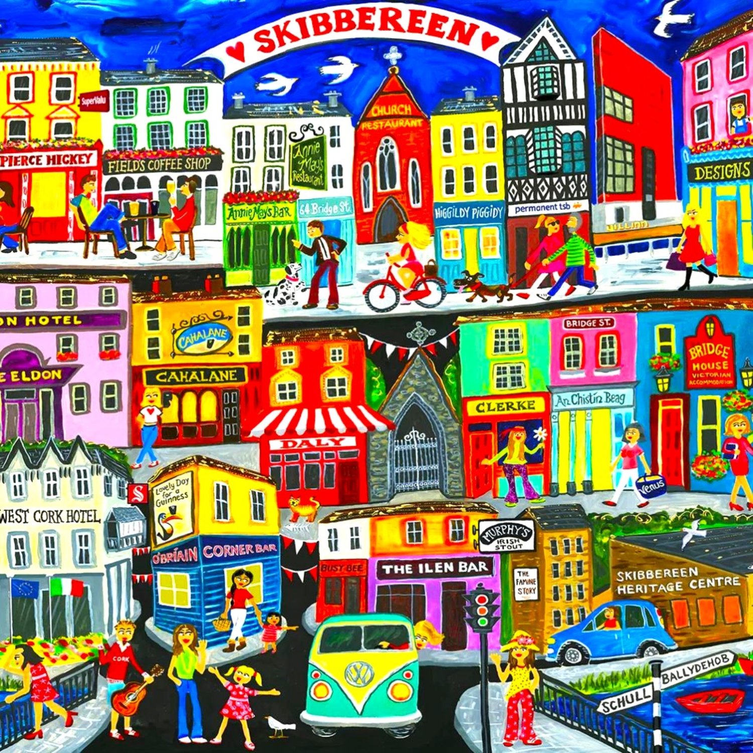 Solve Skibbereen, West Cork jigsaw puzzle online with 600 pieces