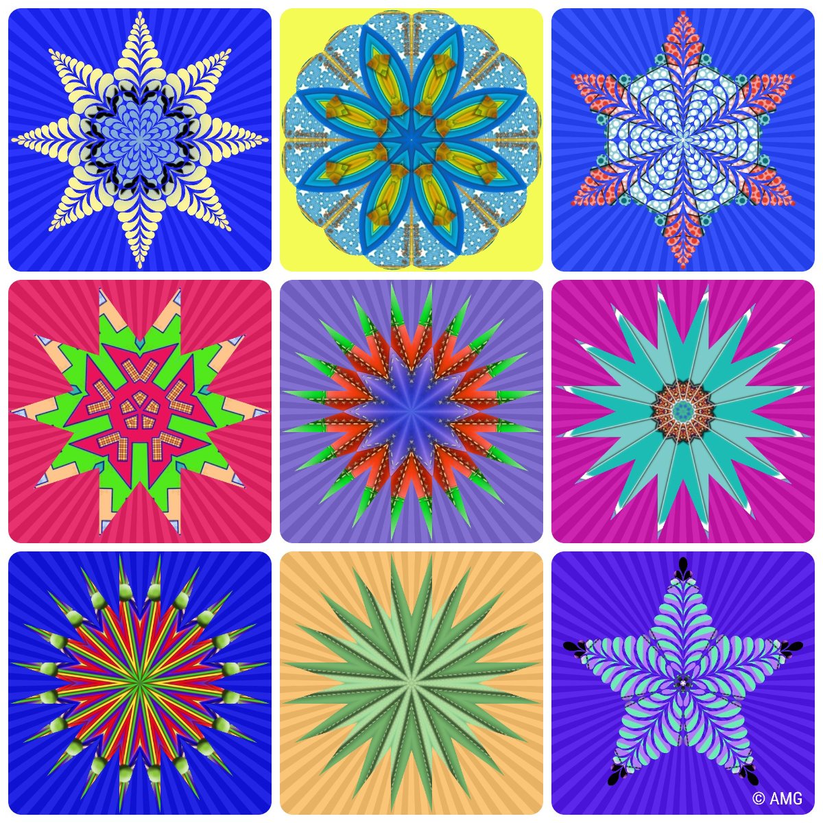 Solve Mostly Stars From Shirley's Designs jigsaw puzzle online with 36 ...
