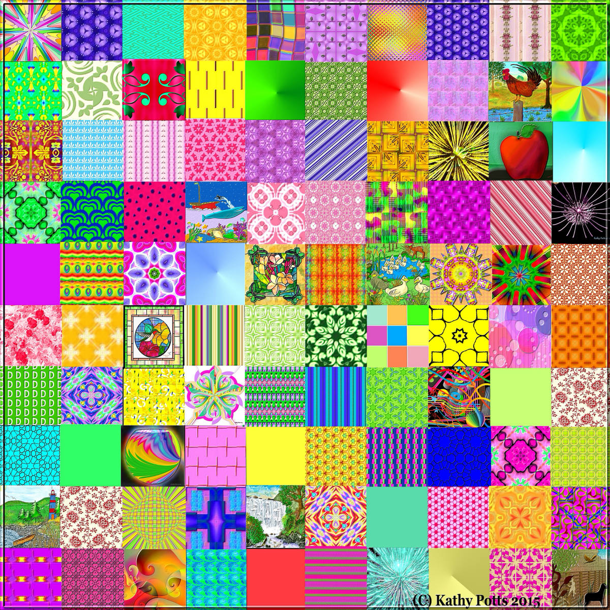 Solve As Requested, Another 100 Squares jigsaw puzzle online with 256 ...