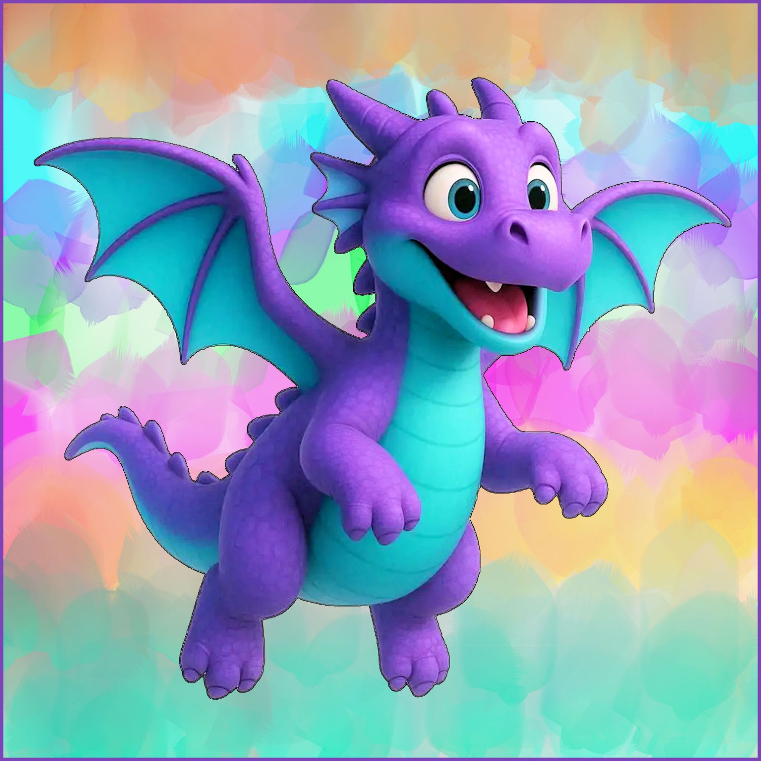 Solve MY PET DRAGON jigsaw puzzle online with 100 pieces
