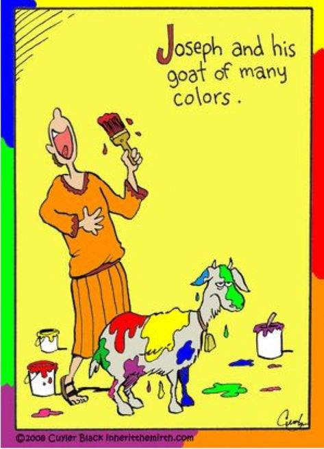 Solve Joseph and his goat of many colors jigsaw puzzle online with 12 ...