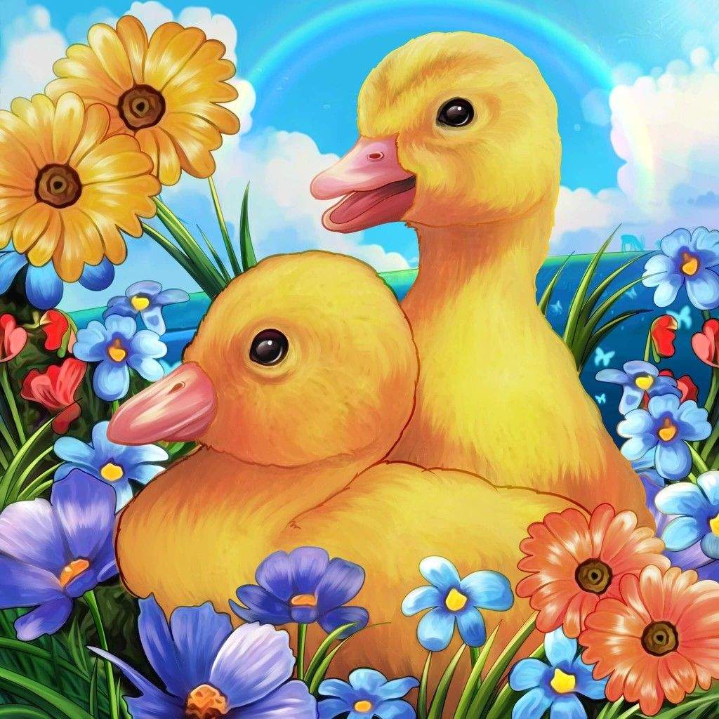 Solve PUZZLE - Ducklings jigsaw puzzle online with 306 pieces