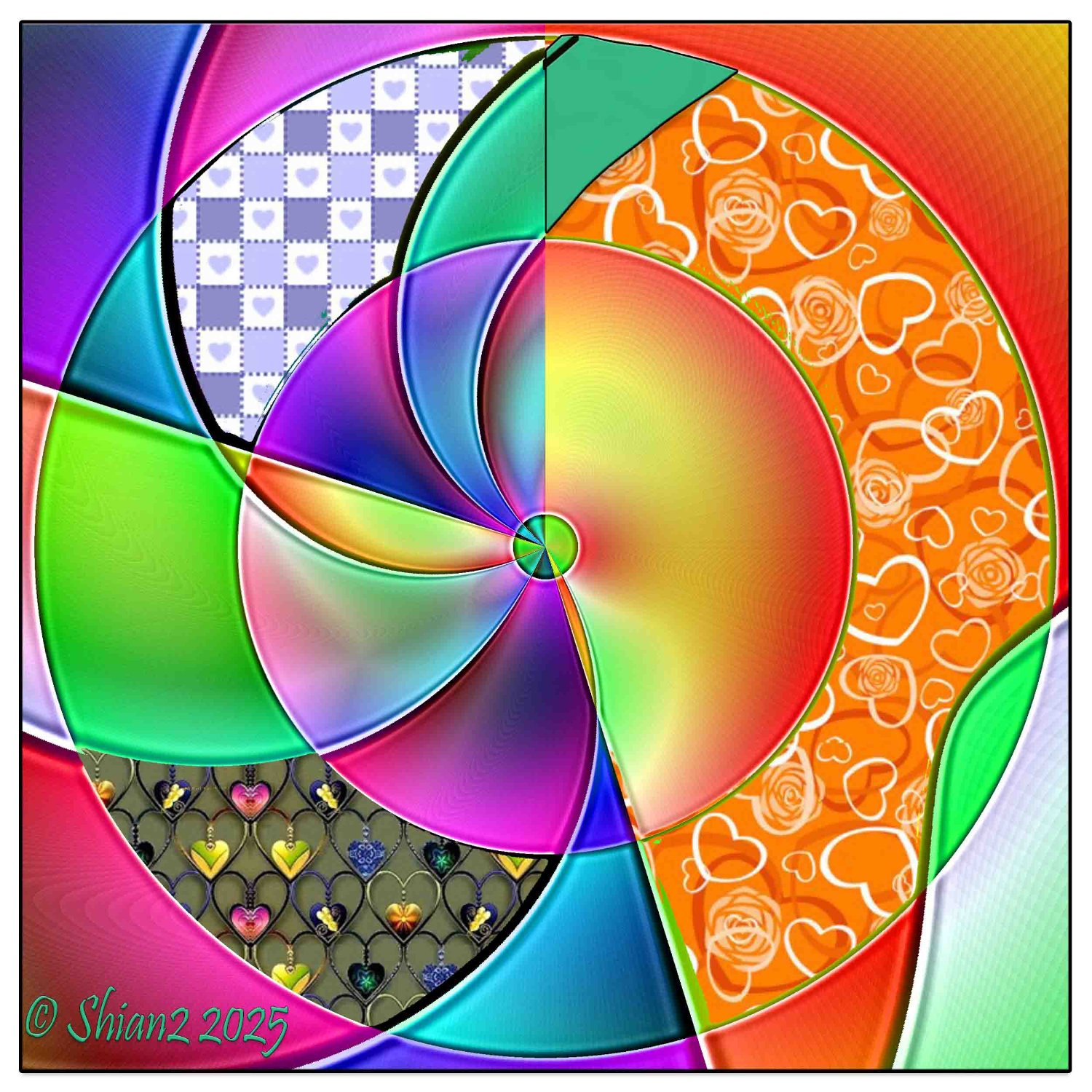 Solve Spinning Wheel 2 jigsaw puzzle online with 121 pieces