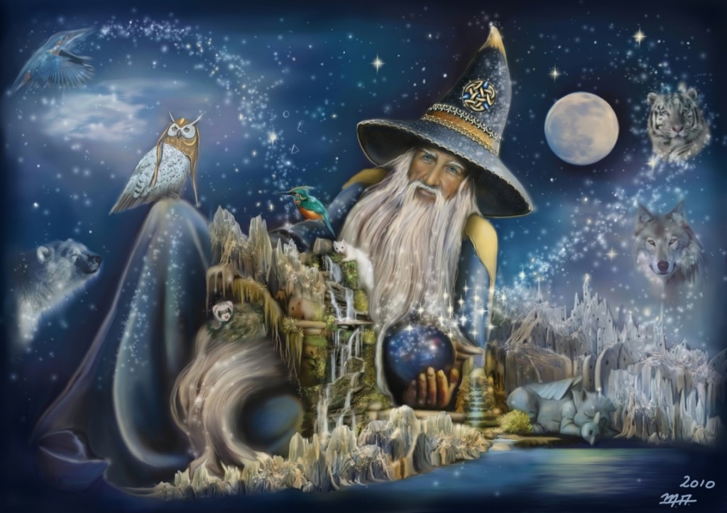 Solve Merlin's World jigsaw puzzle online with 48 pieces