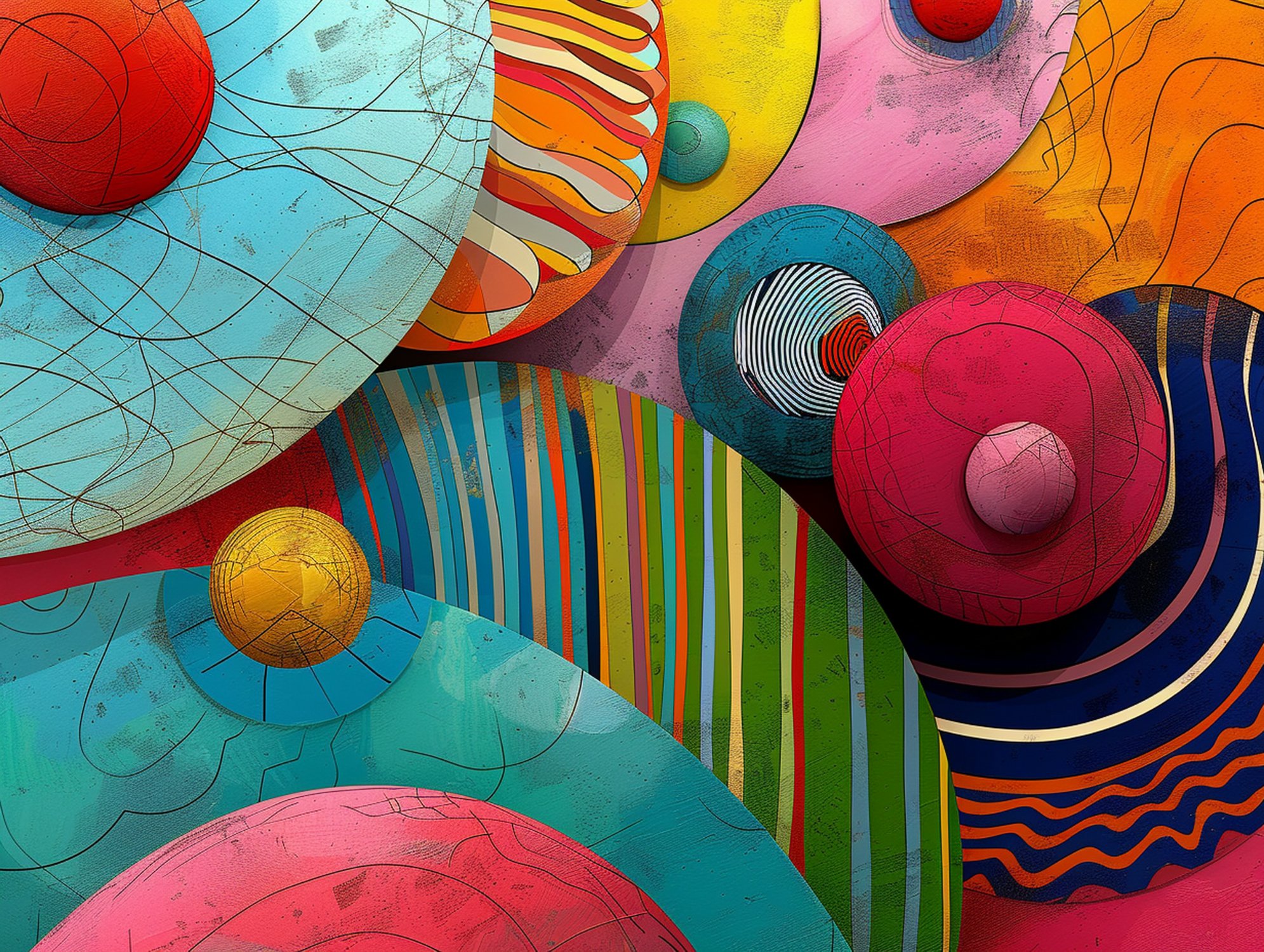 Solve Kreise jigsaw puzzle online with 80 pieces