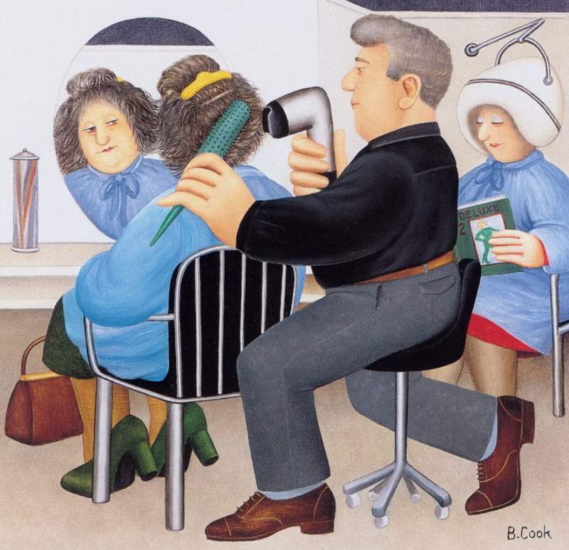 Solve Art by Cook jigsaw puzzle online with 144 pieces