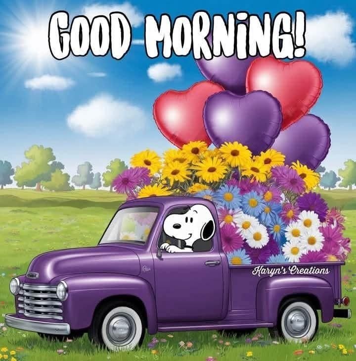Solve Snoopy Purple PickUp jigsaw puzzle online with 64 pieces