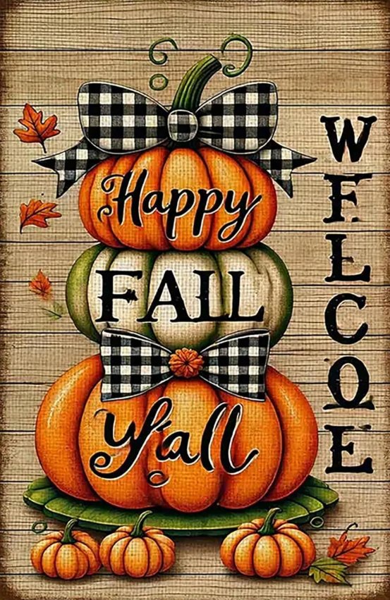 Jigsaw Puzzle | 96 pieces | Scalable to 140pcs - Happy Fall Yall | Jigidi