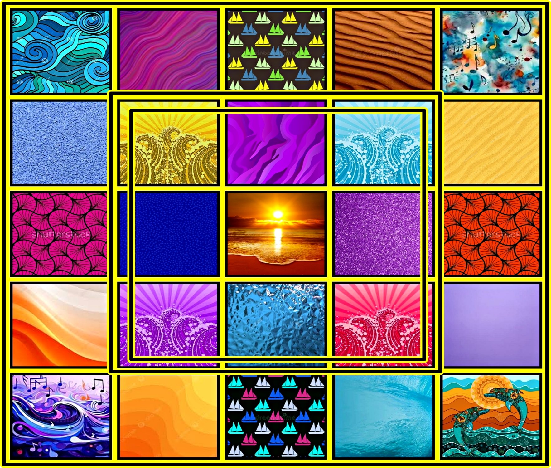 Solve Music of the Sea (W) jigsaw puzzle online with 456 pieces