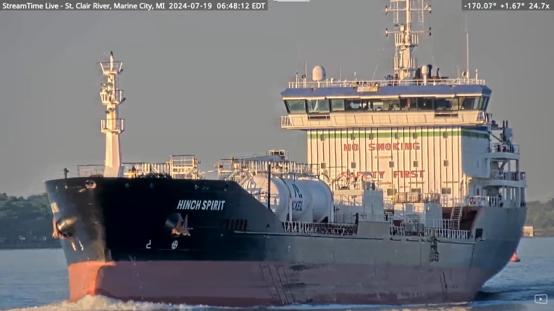 Solve Hinch Spirit (CA) - Great Lakes Tanker - Marine City, MI (2024-07 ...