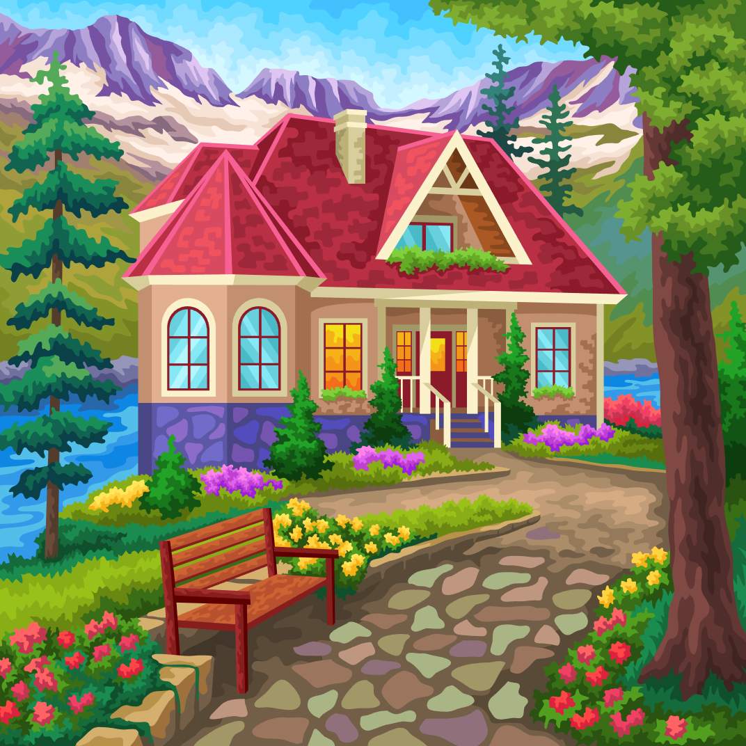 Solve Paint By Numbers 300 Jigsaw Puzzle Online With 81 Pieces Solve Paint By Numbers 300 Jigsaw Puzzle Online With 81 Pieces
