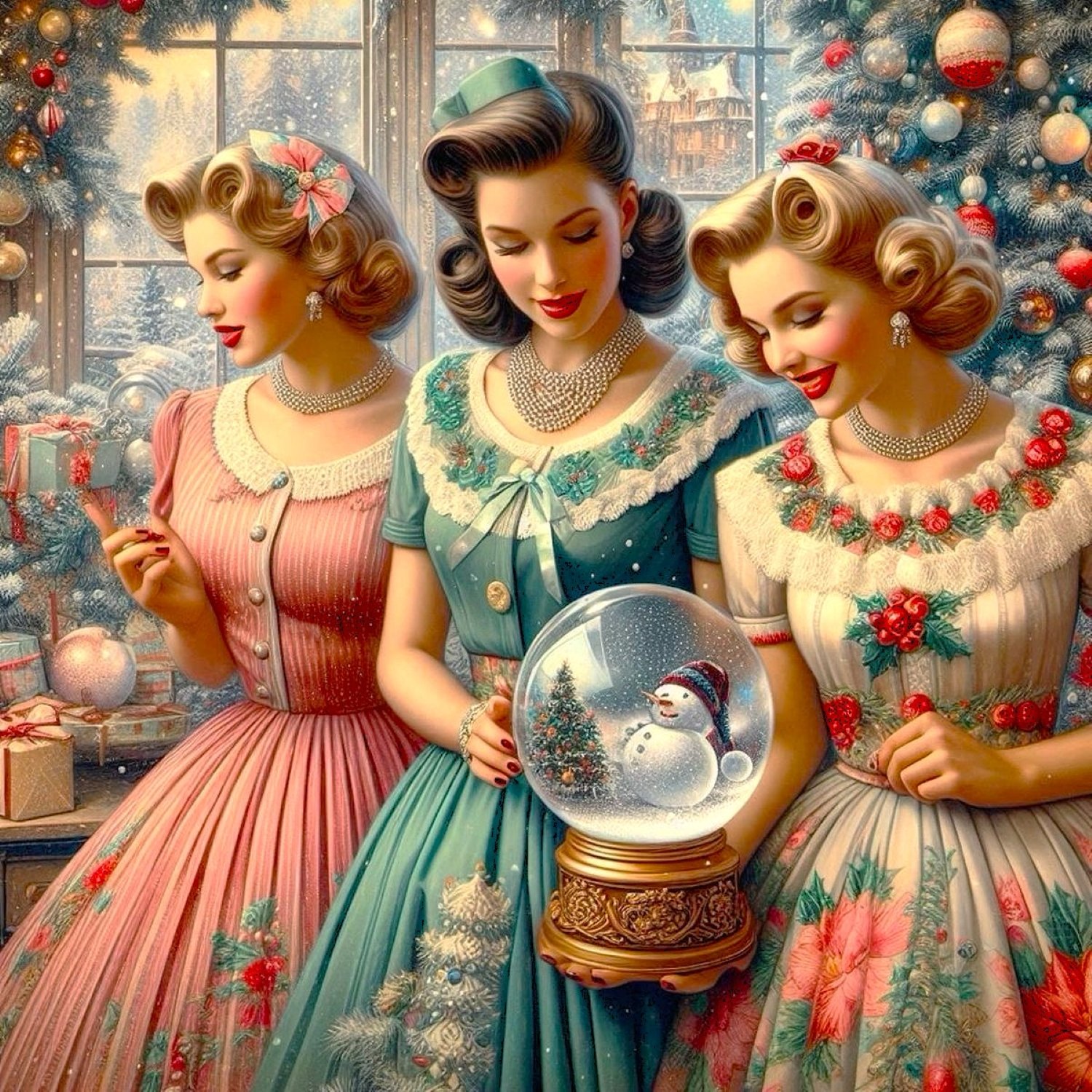 Solve Snow Globe jigsaw puzzle online with 100 pieces