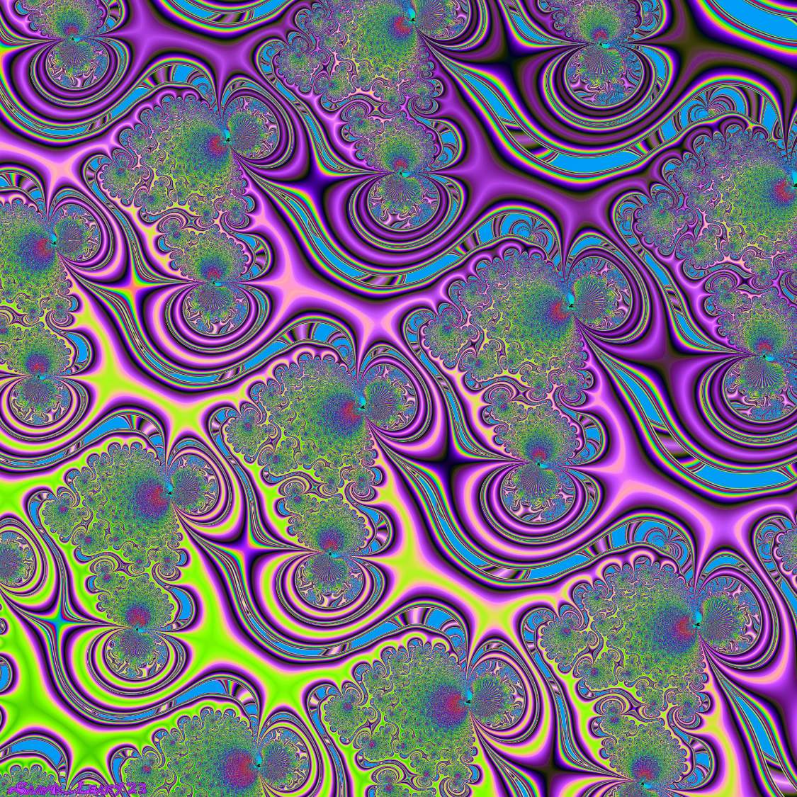 Solve 04152023 Tiera-Zon Lattice small jigsaw puzzle online with 64 pieces