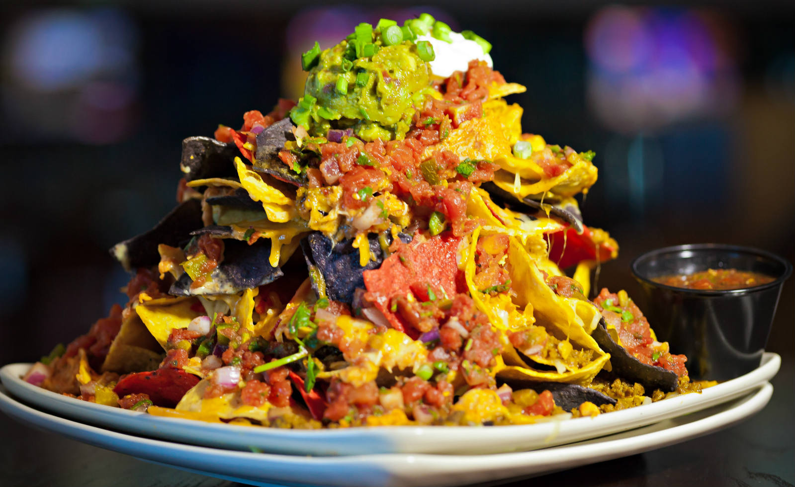 Solve Food at the Bowling Alley - A plate of nachos at Big Al's jigsaw ...