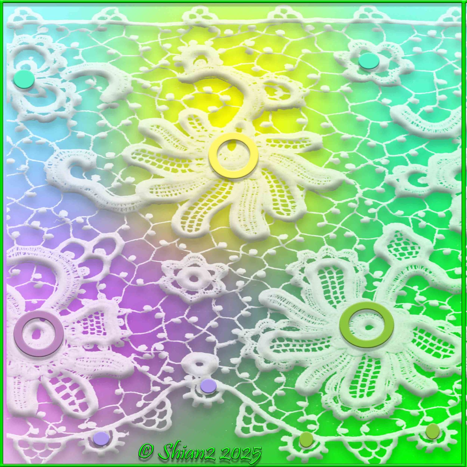 Solve Guipure Lace jigsaw puzzle online with 121 pieces