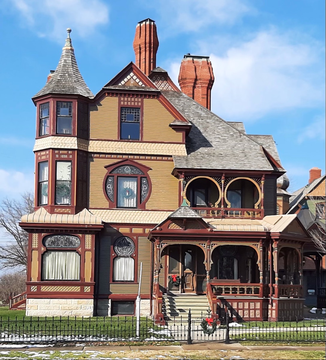 Solve Charles Hackley House jigsaw puzzle online with 132 pieces