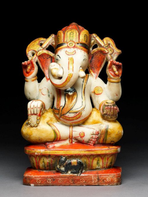 Jigsaw Puzzle | 63 pieces | Elephant Ganesha Made c. 1880-1885 in ...
