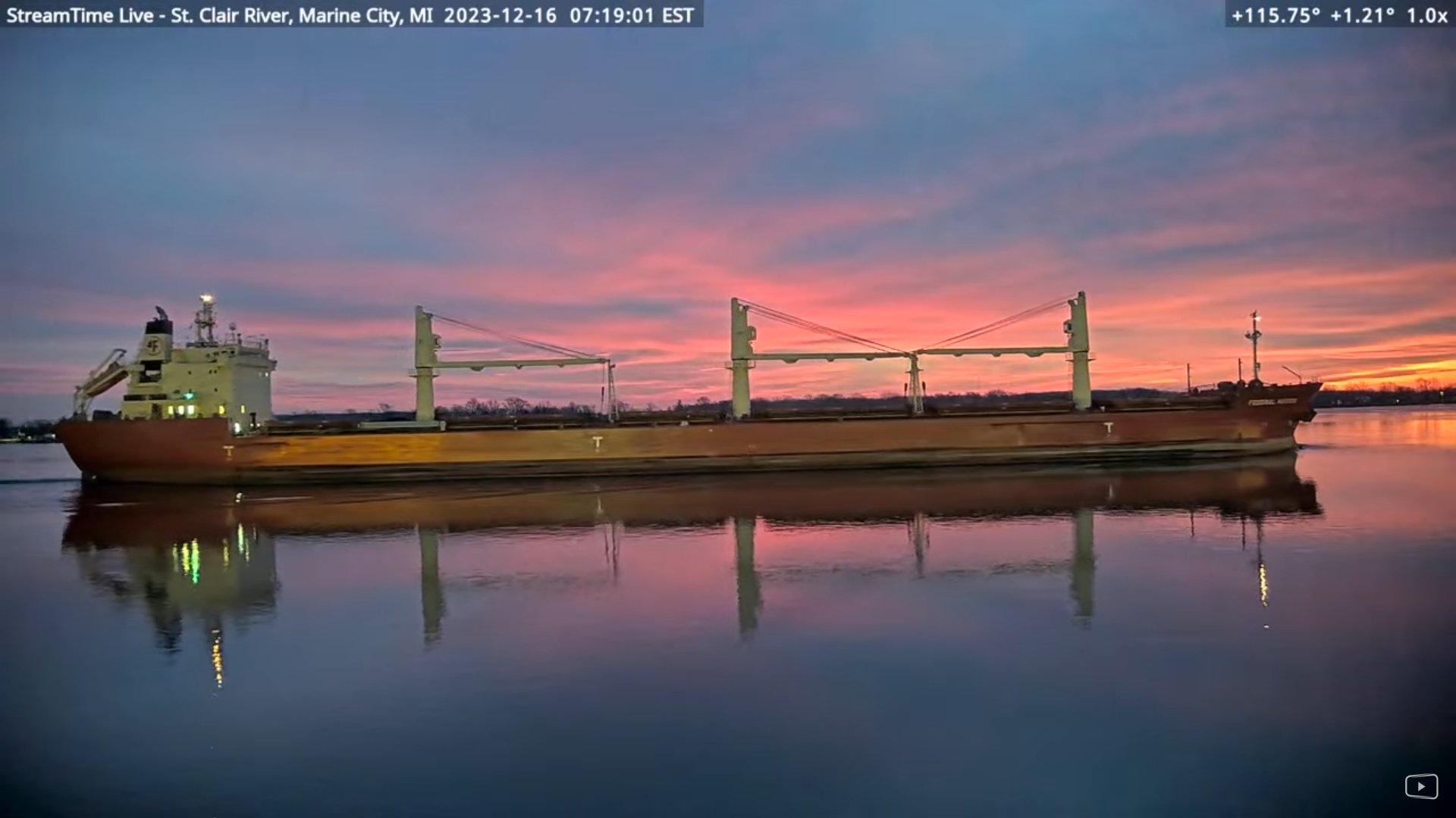 Solve Federal Hunter - Ocean-Going Freighter - Marine City, MI (2023-12 ...