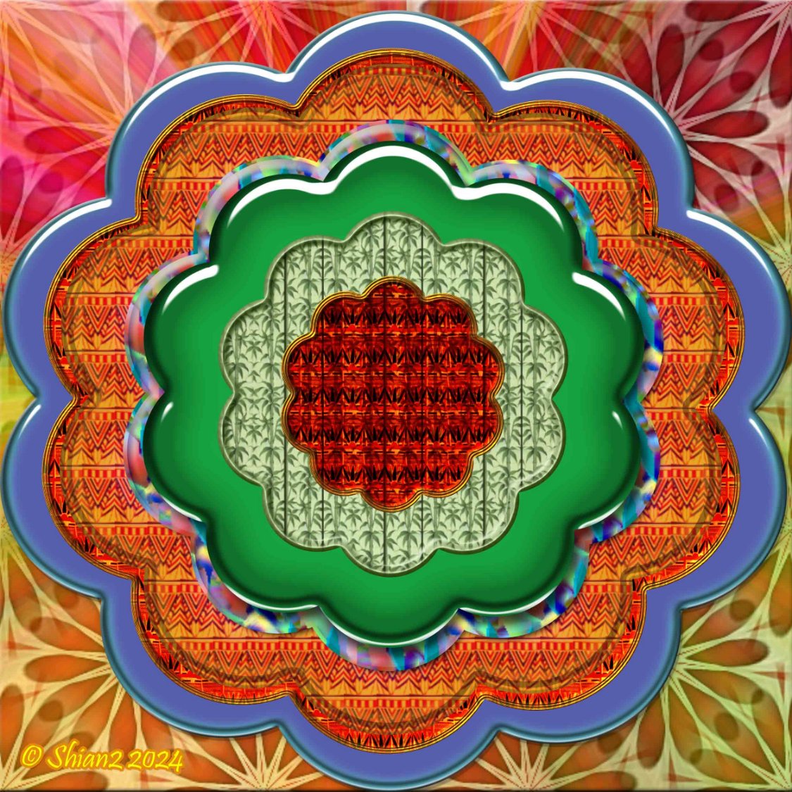 Solve Another Scalloped Edge Puzzle jigsaw puzzle online with 16 pieces