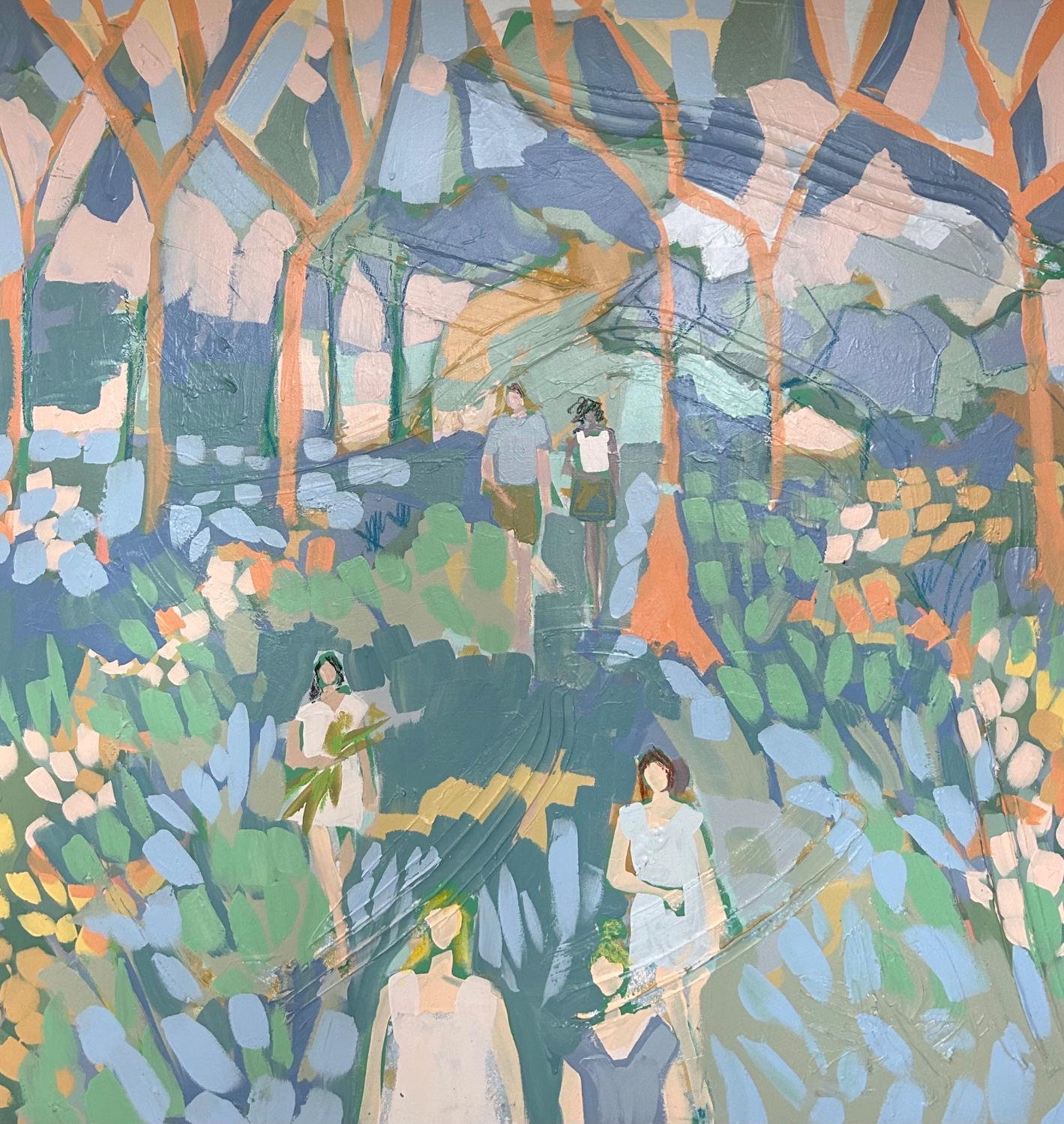 Jigsaw Puzzle | 196 pieces | EMYO, Sharing Life With You 1, 2024, mixed ...