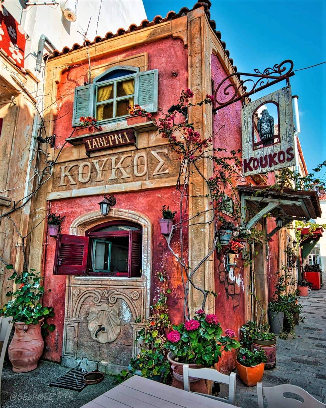 Solve Koukos (Cuckoo) Tavern, Pylos, Messenia, Greece jigsaw puzzle ...