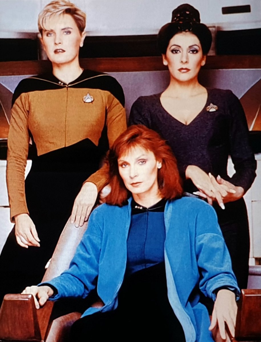 Solve Lt. Natasha Yar, Counselor Deanna Troi and Doctor Beverly Crusher ...