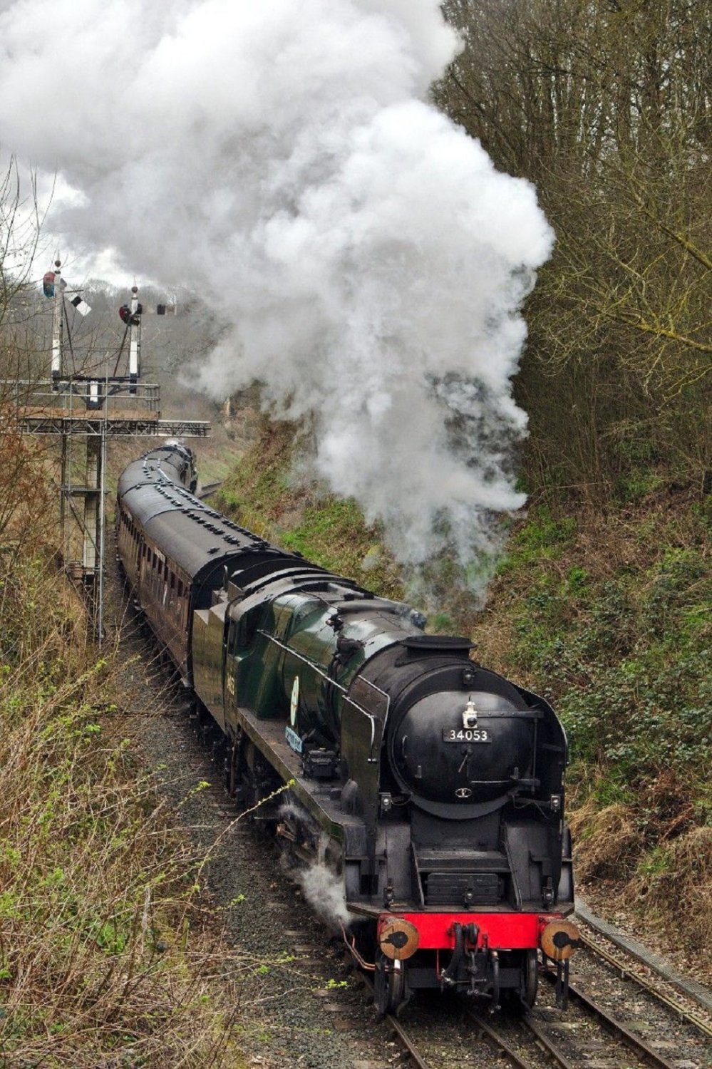 Solve SR Battle of Britain Class 4-6-2 34053 Sir Keith Park. jigsaw ...