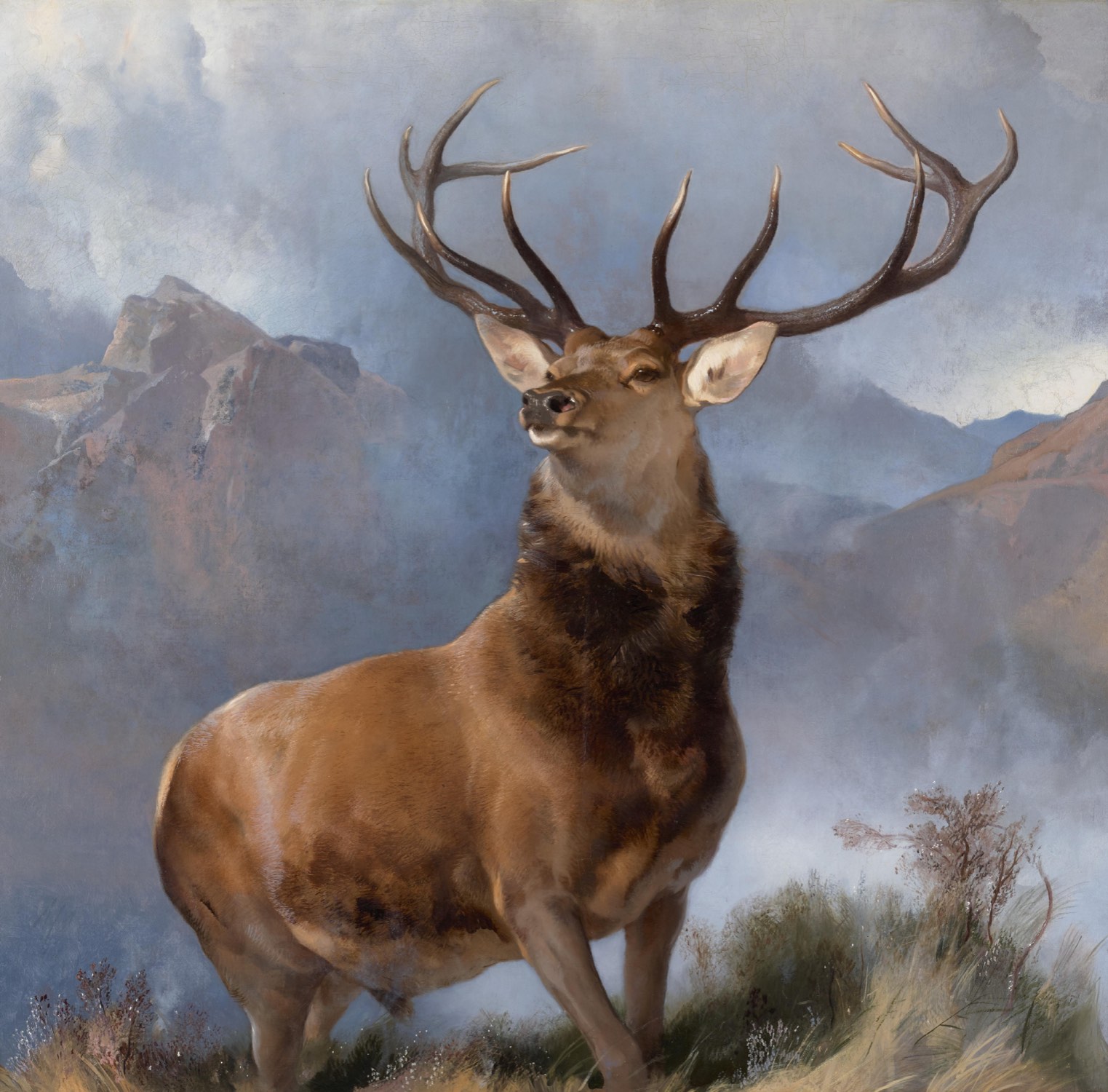 Solve Edwin Henry Landseer - The Monarch of the Glen jigsaw puzzle ...