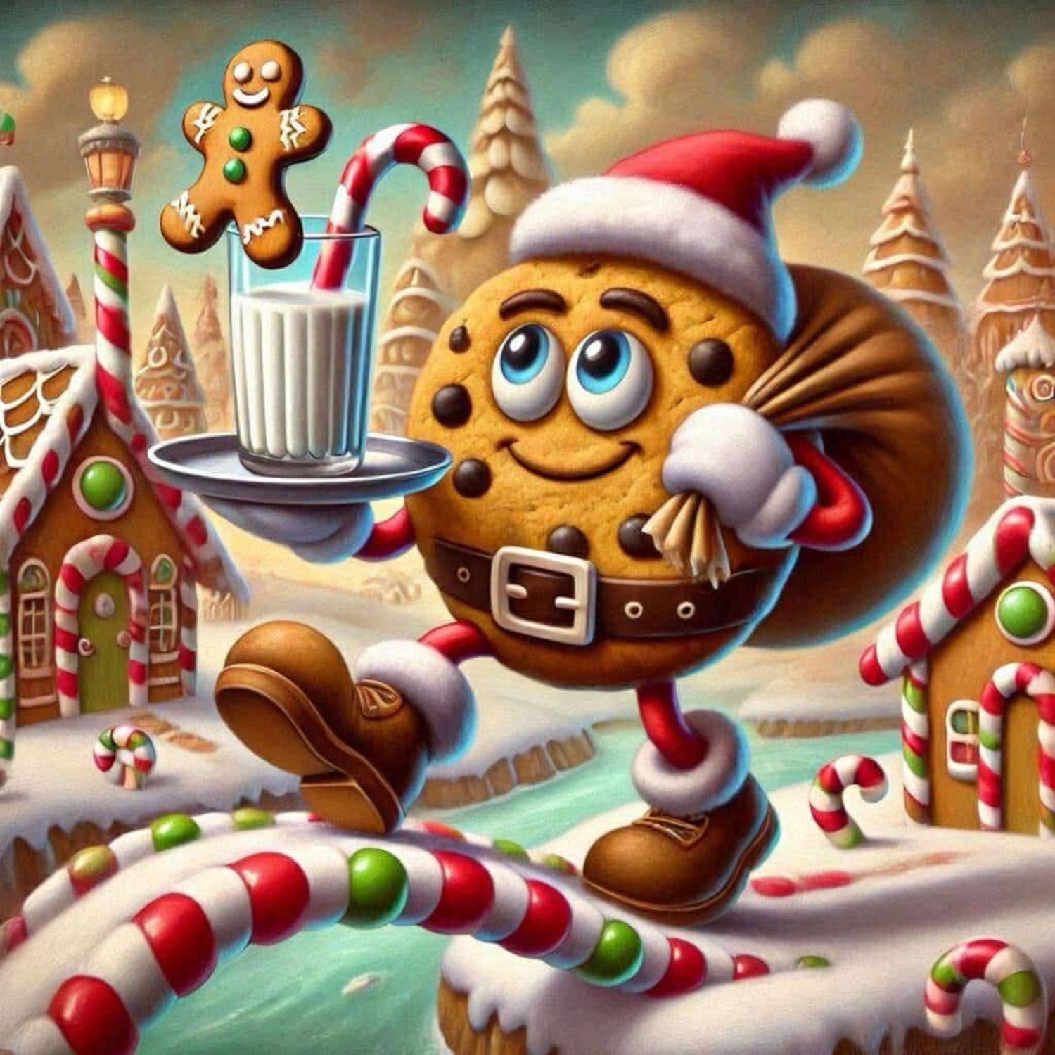 Solve Milk & Cookies jigsaw puzzle online with 306 pieces
