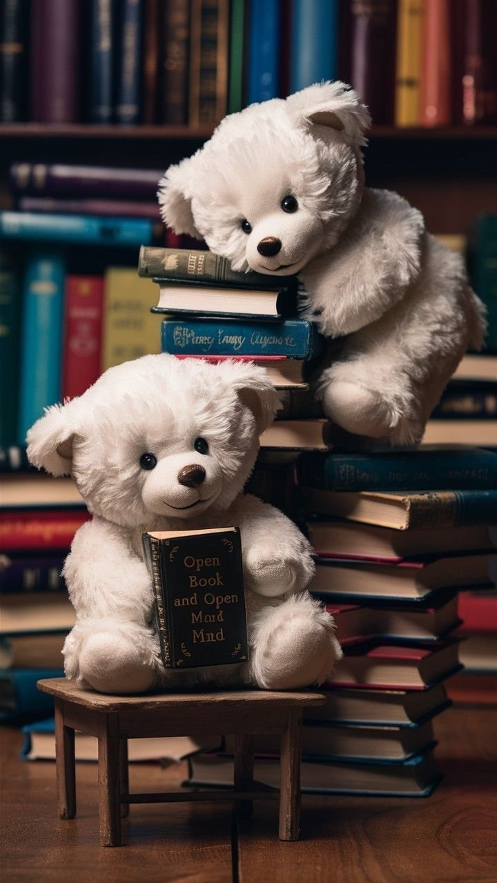 Solve Teddy bear library no.3 jigsaw puzzle online with 120 pieces