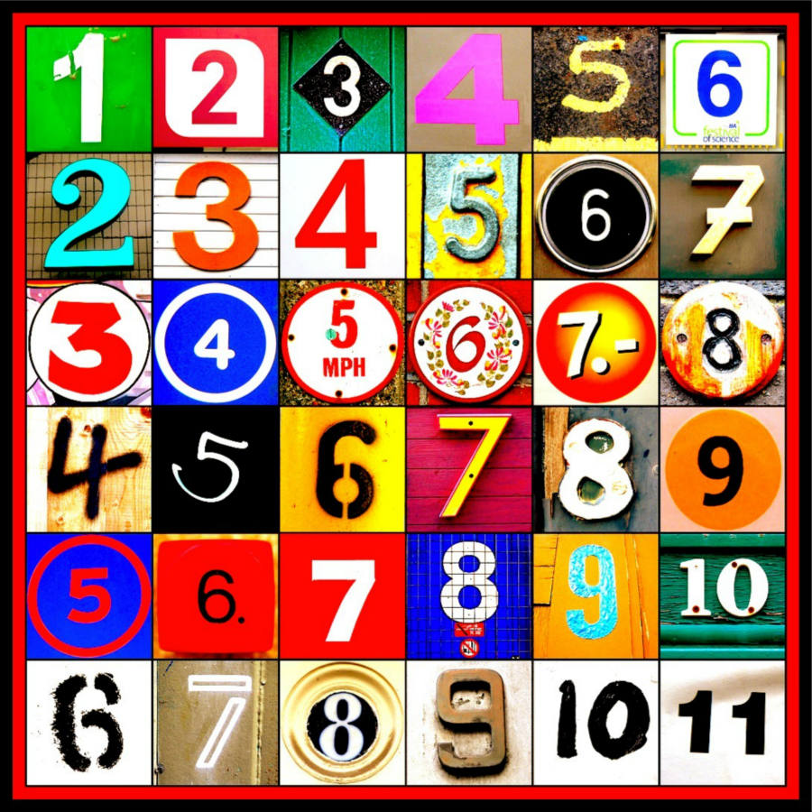 Solve Numbers One Through Eleven! jigsaw puzzle online with 64 pieces