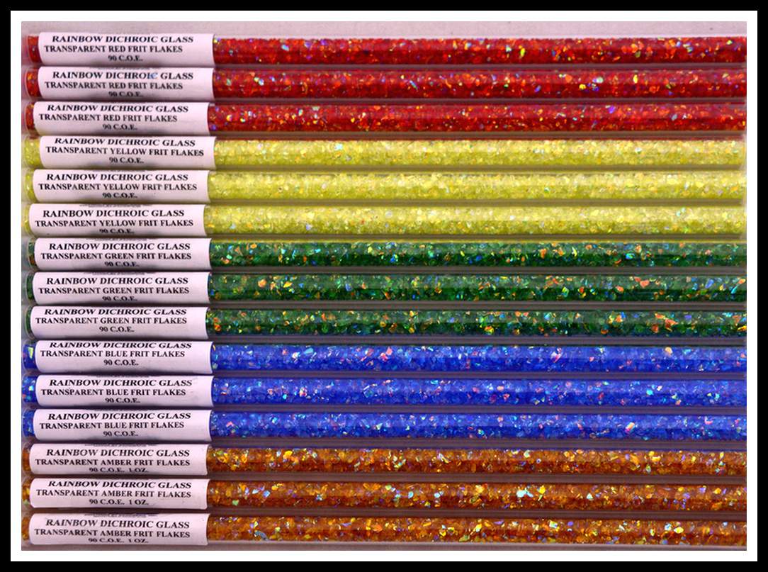 Jigsaw Puzzle | Frit flakes of transparent dichroic glass! | 48 pieces ...