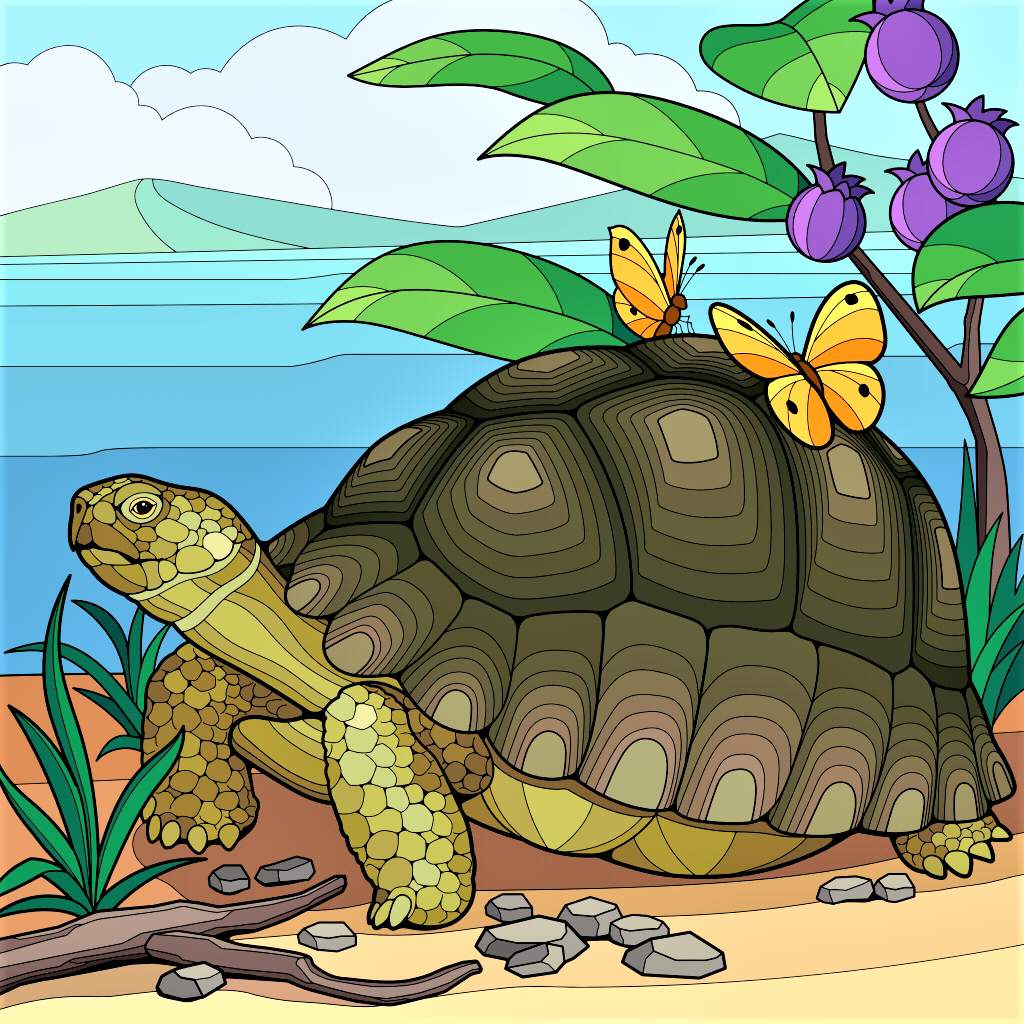 Solve Turtle jigsaw puzzle online with 306 pieces