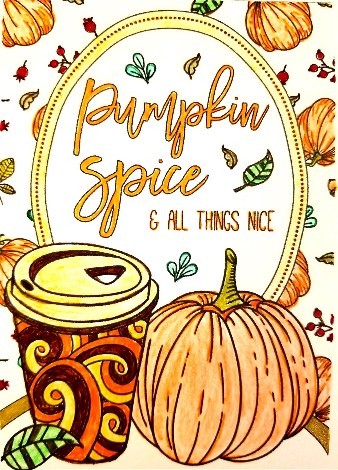 Solve Pumpkin Spice Time jigsaw puzzle online with 70 pieces