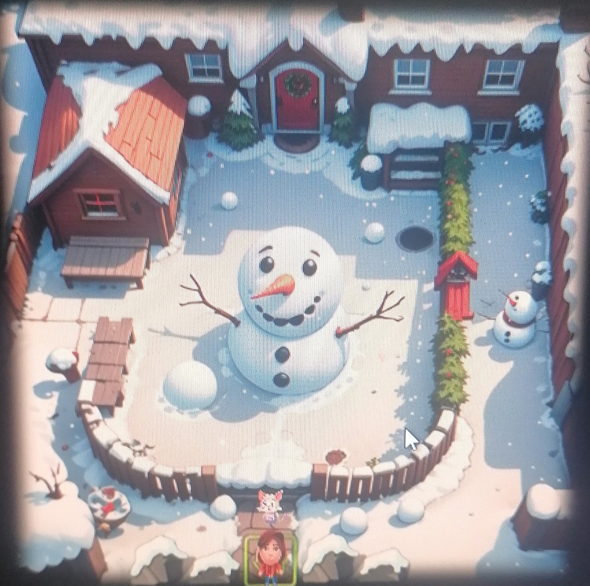 Solve snowmen jigsaw puzzle online with 36 pieces