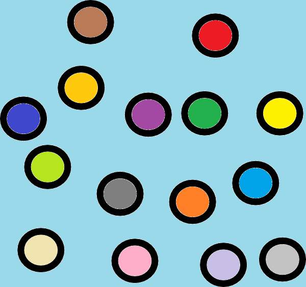 Solve CA 1101 nano-particles (original title) I coloured them in though ...