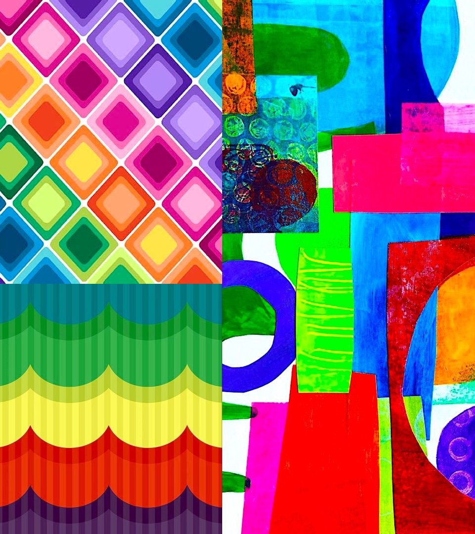 Solve Shapes Mashup jigsaw puzzle online with 110 pieces