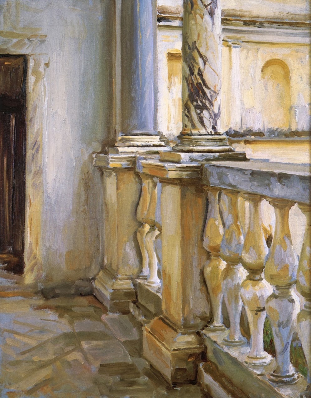 Solve John Singer Sargent - Villa Papa Giulio: Study of a Balustrade ...