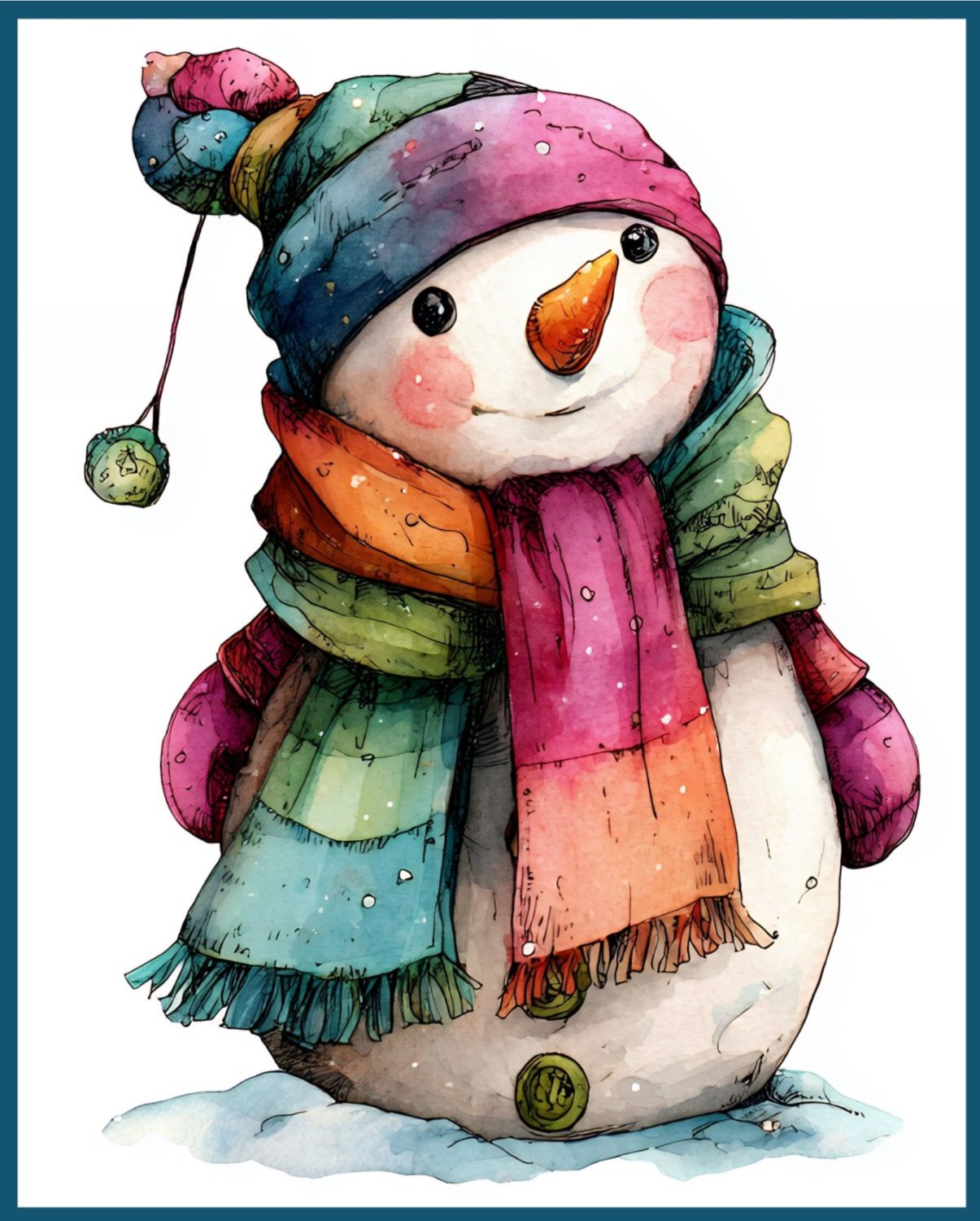 Solve Snowboy (Cattails) jigsaw puzzle online with 80 pieces
