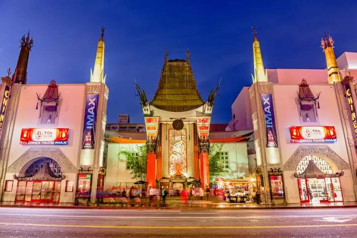 Solve Famous Grauman's Chinese Theater, now renamed TCL Theater, on ...