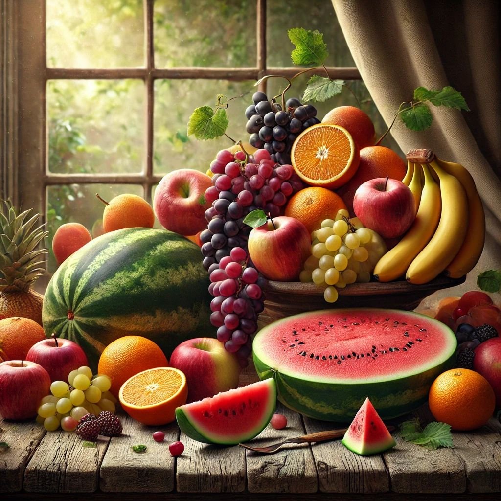 Solve Fruit jigsaw puzzle online with 100 pieces