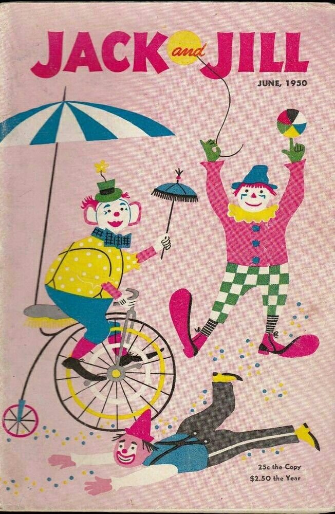 Solve Jack and Jill Magazine Cover 1950 jigsaw puzzle online with 77 pieces