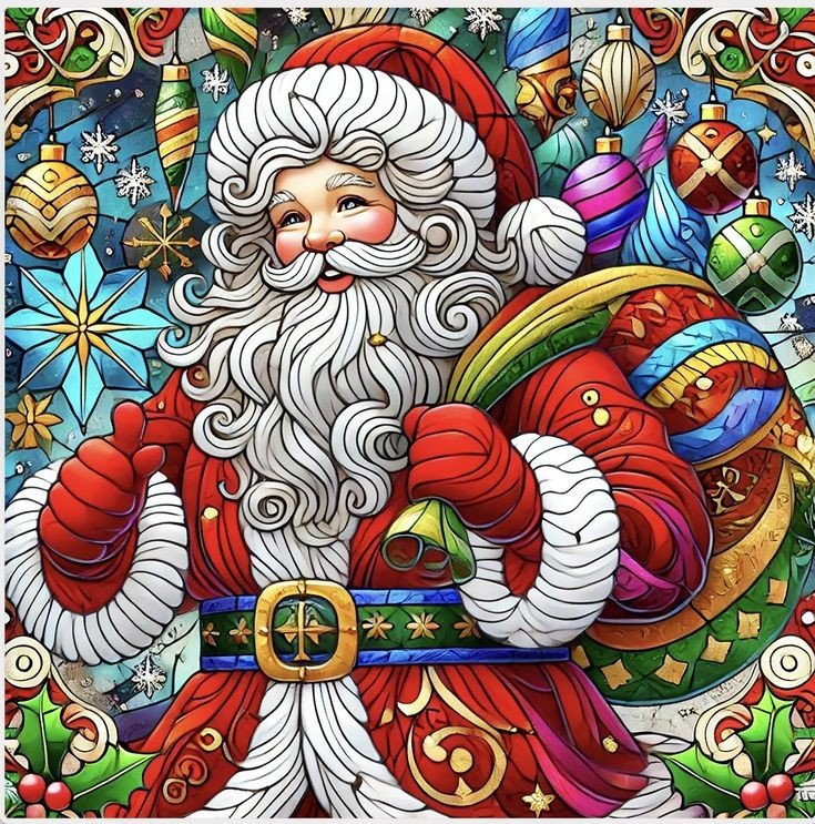 Solve Santa Claus jigsaw puzzle online with 64 pieces