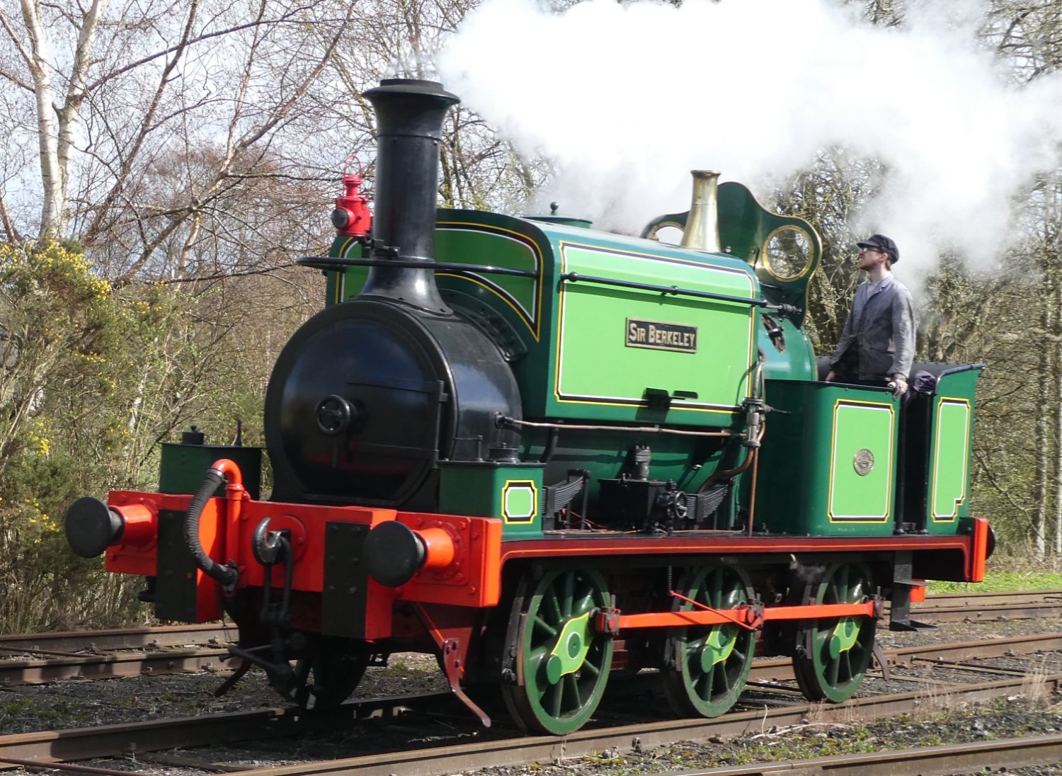 Solve Manning Wardle 0-6-0ST No.1210 "Sir Berkeley" jigsaw puzzle ...
