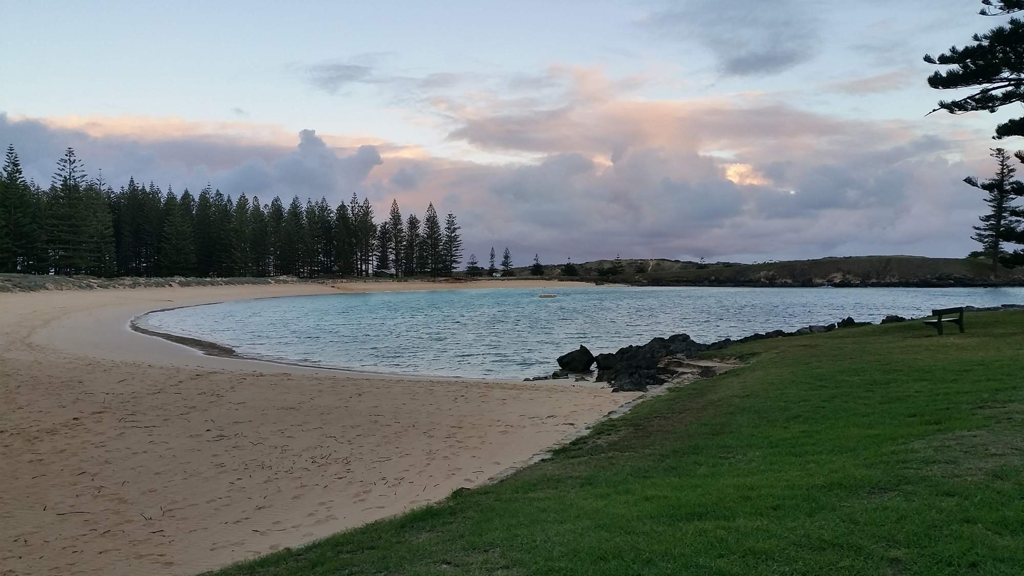 Solve Geo-adventures #40: Norfolk - Emily Bay jigsaw puzzle online with ...